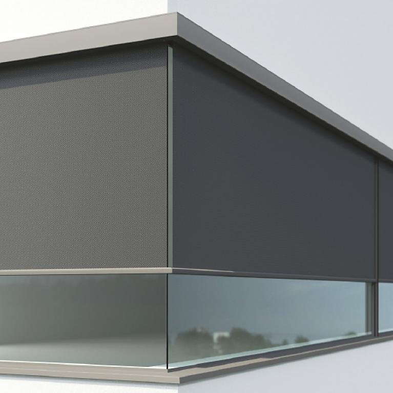 Store vertical extérieur | Store zip screen | Alsace | Caspar
