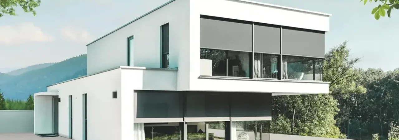 Store vertical extérieur | Store zip screen | Alsace | Caspar